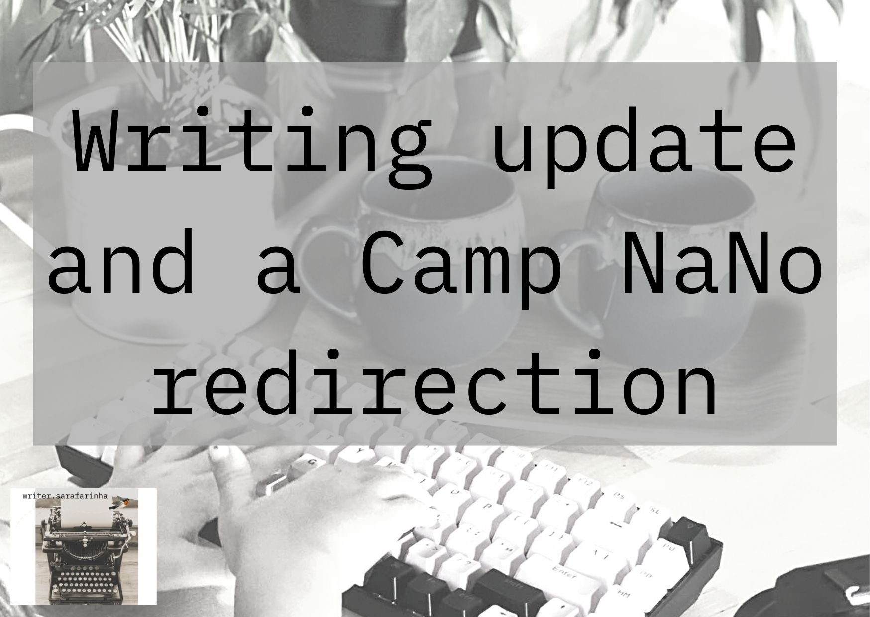 Writing update and a Camp NaNo redirection – writer.sarafarinha