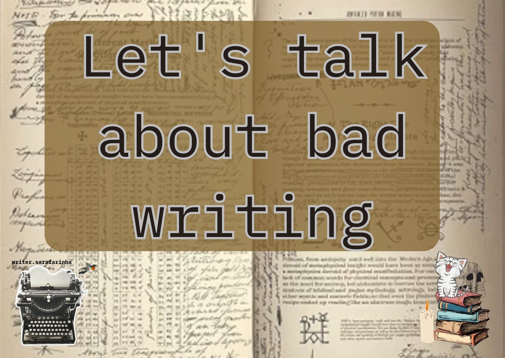 Let’s talk about bad writing and Stephen King – writer.sarafarinha